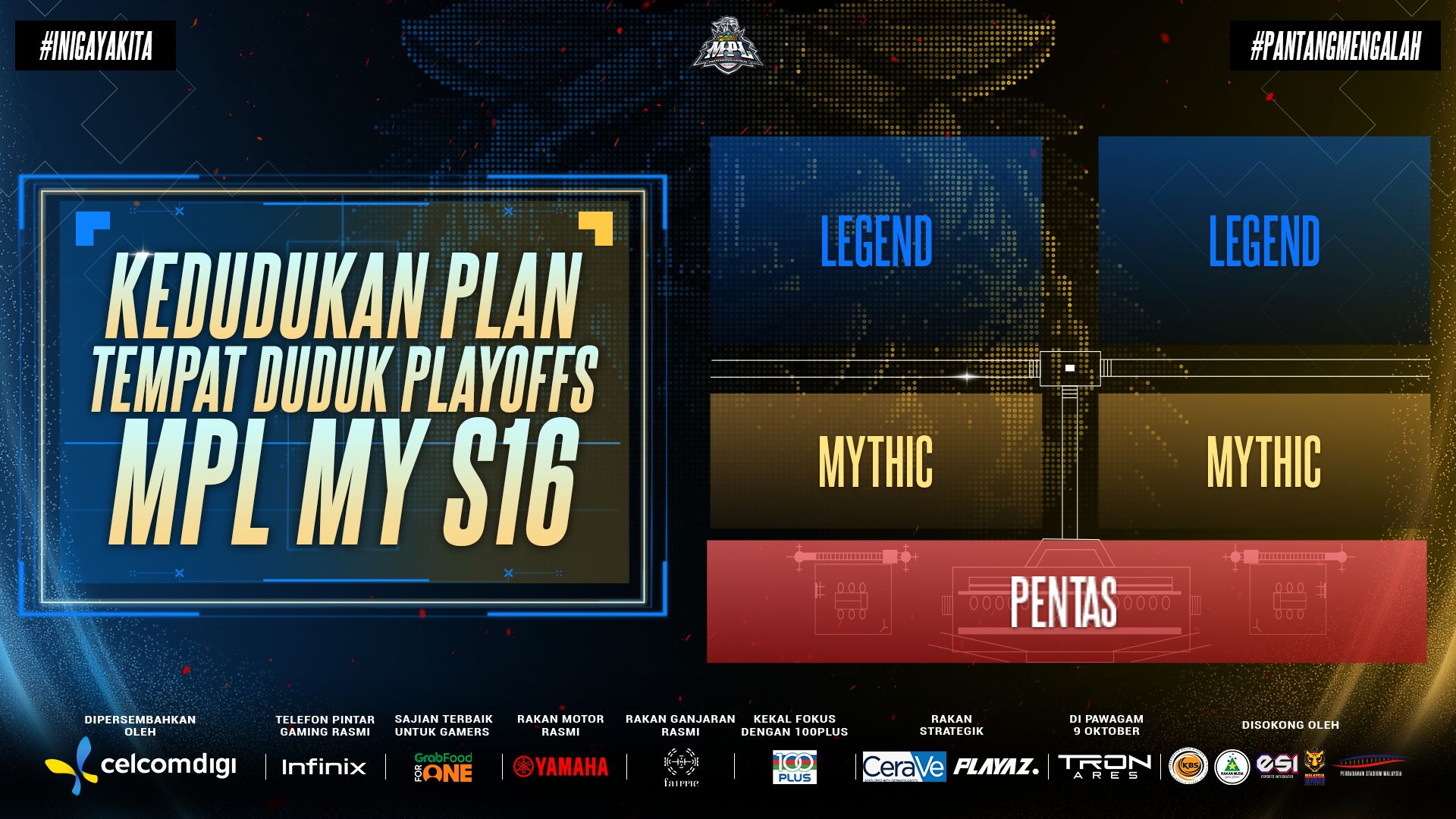 Schedule & Tickets - MPL Malaysia S16